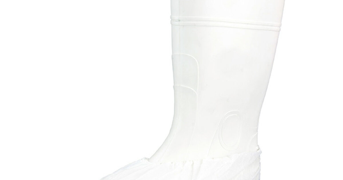 Unipak | Bastion PE Plastic Boot Cover - Clear
