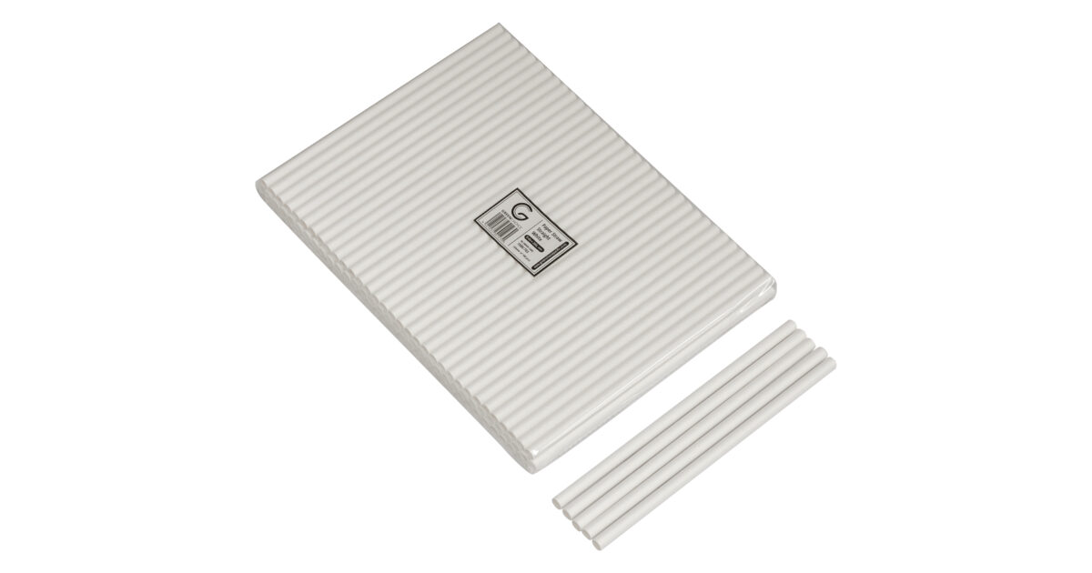 Unipak | Green Choice Paper Straw Straight - 8mm